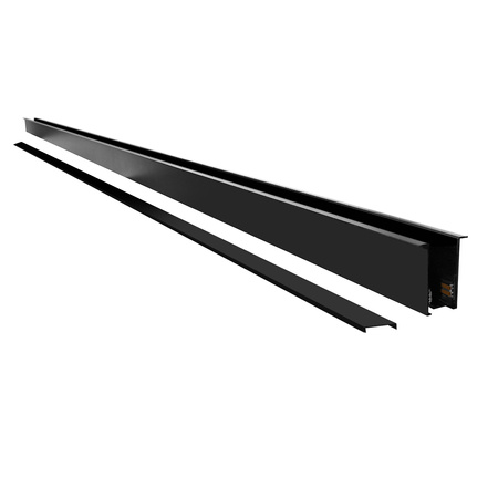 Magnetic Rail Flush mounted LL-20F black 200cm | New Magnetic Rail - 3 ...