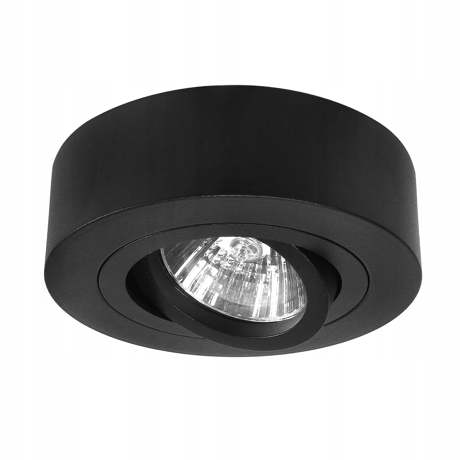 HALF TUBE HALOGEN LUMINAIRE BLACK GU10 | Spots-Fixtures | DOMENO LED ...
