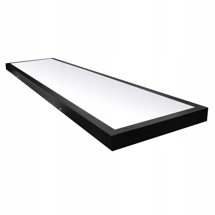 Surface mounted led panel 120x30 black 60w 3000K | LED Panels | DOMENO ...