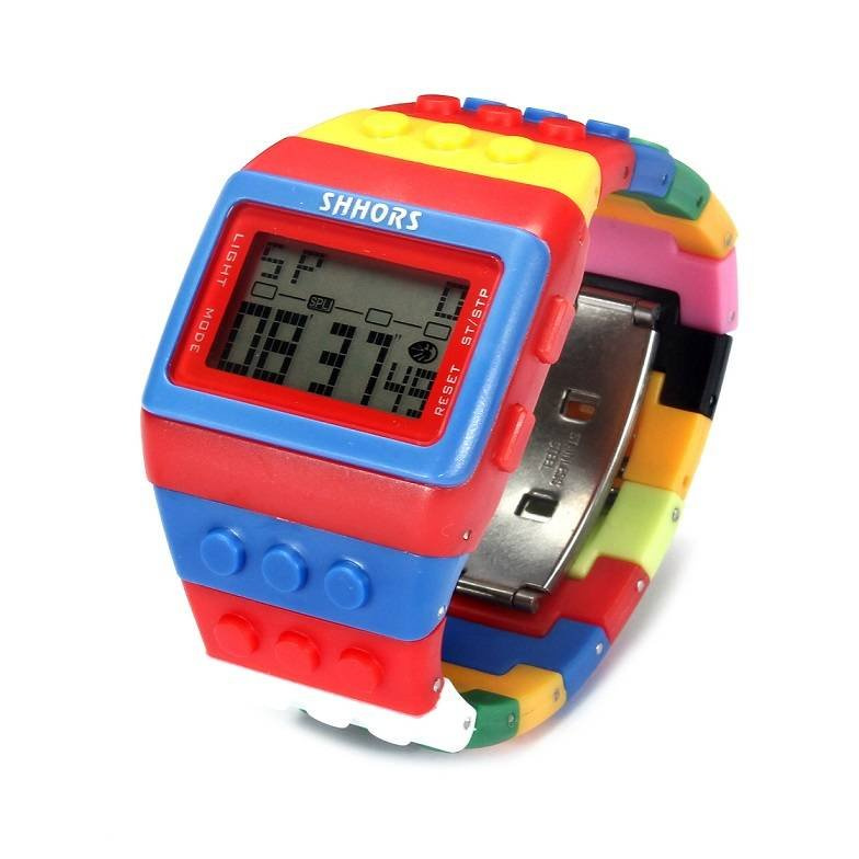 Red-blue block watch | Gadgets | DOMENO LED - Wholesale LED lighting
